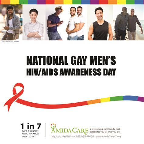 National Gay Mens Hiv Aids Awareness Day Amida Care Nyc
