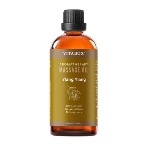 Dầu Massage Ylang Ylang Aromatherapy Body Massage Oil Vitabox