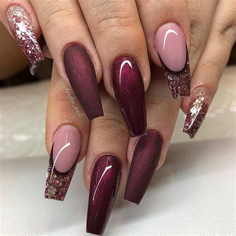 43 Chic Burgundy Nails Youll Fall In Love With Page 3 Of 4 Stayglam