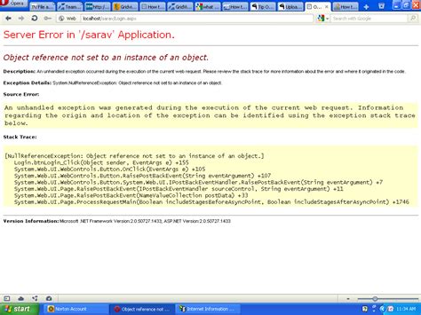 how to clear error in stack overflow