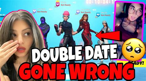 Double Date With My Ex Girlfriends 🥵 Fortnite Youtube