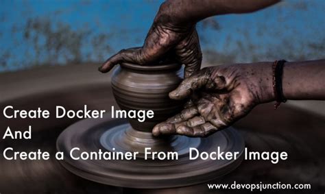 docker run image as container create container from
