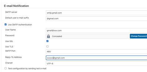 [jenkins 64491] messagingexception message could not connect to smtp