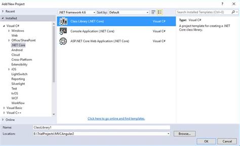 core code first migration using class library