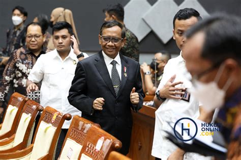 Komisi Iii Dpr Rapat Dengan Mahfud Md Bahas Transaksi Rp349 Triliun Di