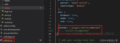 eslint 报错 expected character but found t character csdn博客