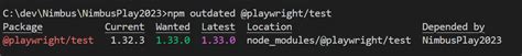 node js how to update upgrade playwright stack overflow