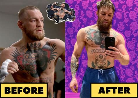 Amazing Body Transformation Of Conor Mcgregor Across Four Years