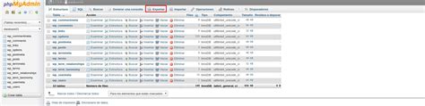 cómo importar y exportar bases de datos desde phpmyadmin cdmon