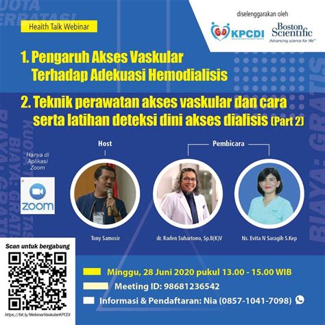 Webinar Awam Akses Vaskular Sesi Iii Kpcdi