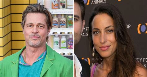 Brad Pitt ‘smitten With New 30 Year Old Girlfriend Ines De Ramon Sources
