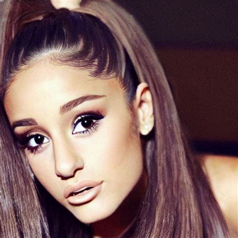 Ariana Grande Without Eyelashes