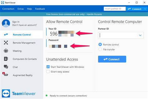 how to remotely control windows pc with teamviewer on iphone