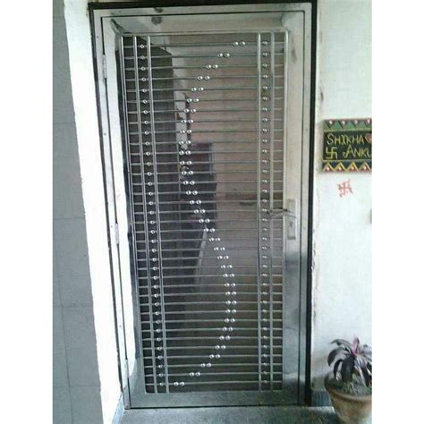 Polished Hinged Stainless Steel Door For Home Thickness 19mm At Rs