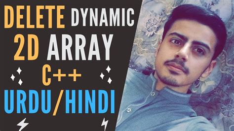 deallocate dynamic 2d array in c deallocate delete memory of 2d
