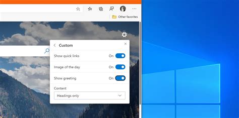 how to set microsoft edge browser wallpaper image to u