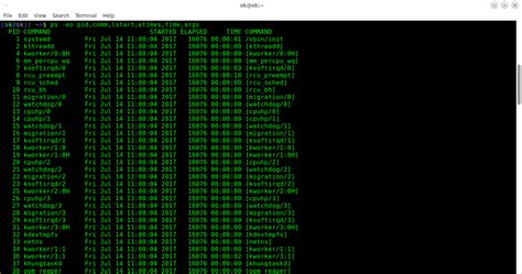 Как узнать как долго длится процесс в linux — it is good