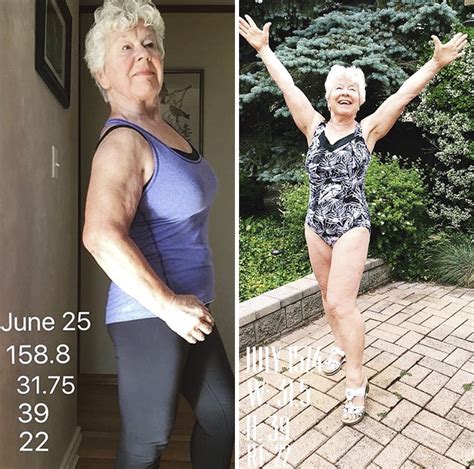 Before And After Pics Of A 73 Year Old Mom Who Lost Over 50 Pounds With
