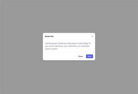 bootstrap modals webpixels