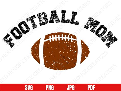 Football Mom Svg Png Football Shirt For Mom Football Mom Clipart