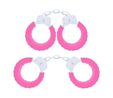Pink Handcuffs Vectors And Illustrations For Free Download Freepik