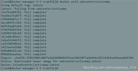 docker安装activemq docker activemq e csdn博客