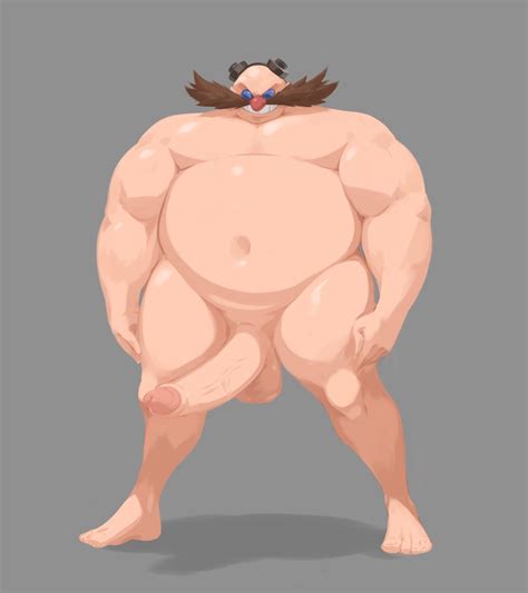 Rule 34 Bald Balls Big Balls Big Penis Boner Dr Eggman Dr Robotnik