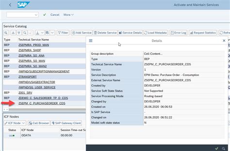 generate sample odata on abap as 7 52 sp04 dev edition for sap fiori