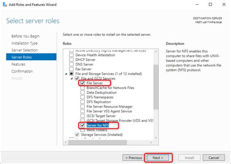 setup a nfs share for vcloud director with windows server 2019 vblog nl