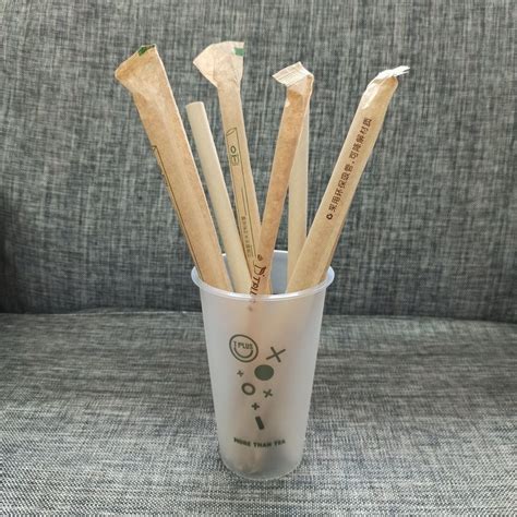 Eco Friendly Pla Biodegradable Paper Drinking Straws