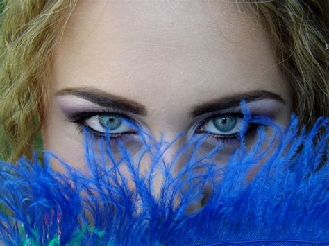 Beautiful Woman Eyelash Gene Human Body Part Seductive Looking At
