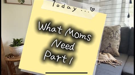 What Moms Really Need Part 1 How Ive Found Joy In Chaos Youtube