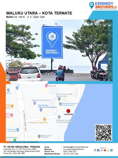 Sewa Baliho Kota Ternate And Nasional Kennedybrothers Id