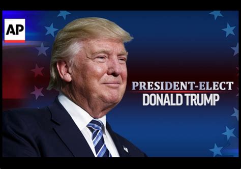 President Elect Donald Trump