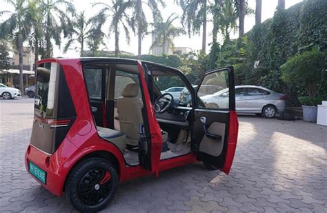 Pmv Electric Launches Two Seater Electric Car At Rs 479 000 Autocar