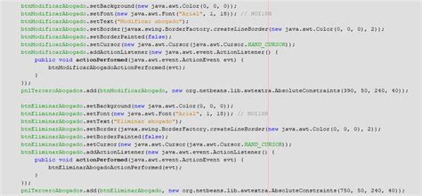 java error con el initcomponents al crear nuevos objetos stack
