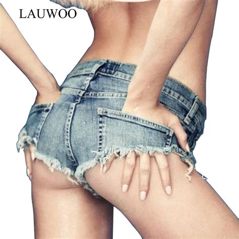 Lauwoo 2017 Hot Sexy Womens Denim Shorts Jeans Feminino Fashion Girl