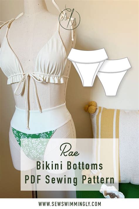 Sew Your Own Diy Seamless High Cut Bikini Bottoms Sew Bikinis Like A