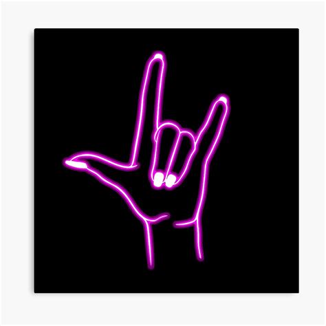 Rock N Roll Hand White Neon Ubicaciondepersonas Cdmx Gob Mx