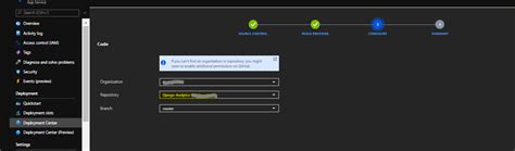 deploy python based web apps from github to azure by