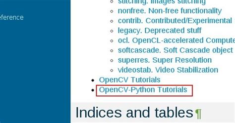 opencv python here comes official opencv python tutorials