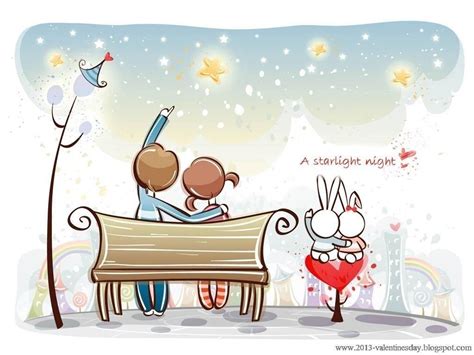 Cute Animated Love Wallpapers Wallpaper Cave