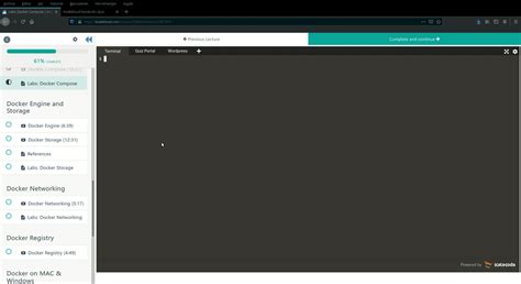 docker compose lab docker for beginners kodekloud devops learning