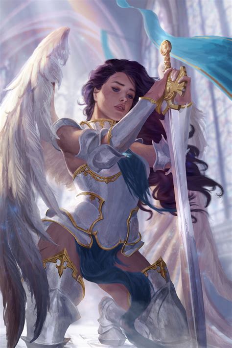 Artstation Fallen Angel Caterina Kalymniou Fallen Angel Art Angel