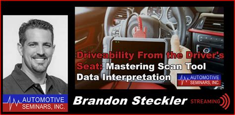 driveability from the driver s seat mastering scan tool data