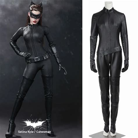 Batman The Dark Knight Rises Sexy Catwoman Selina Kyle Cosplay Anime