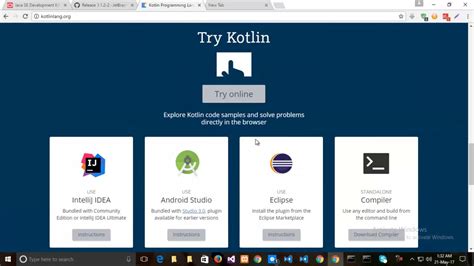kotlin tutorial 1 hello world youtube