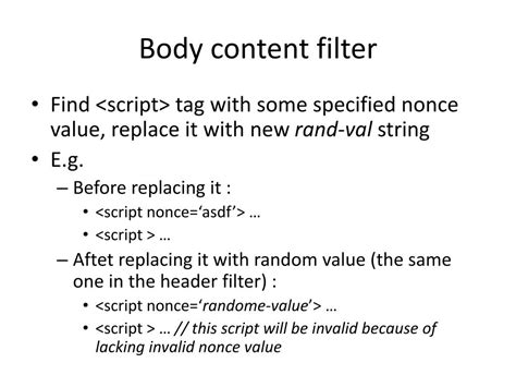 ppt csp script nonce powerpoint presentation free download id