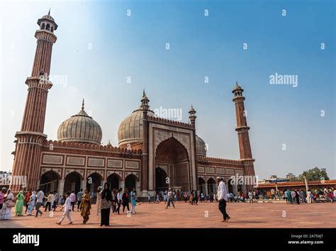 Delhi India October 11 2019 The Masjid E Jahan Numa Commonly Known