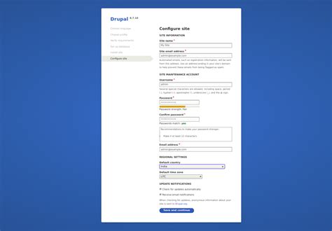 install and configure drupal 8 with nginx and let s